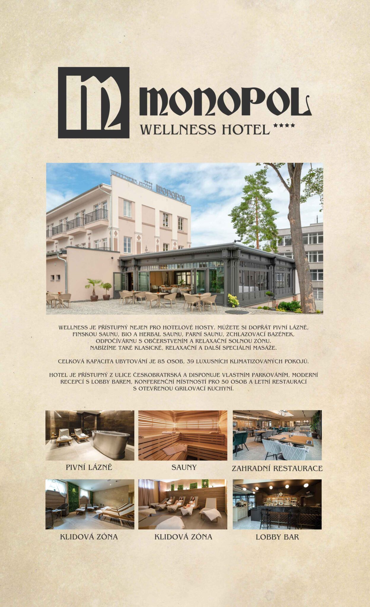 Monopol Teplice - Wellness Hotel Pivovar Monopol