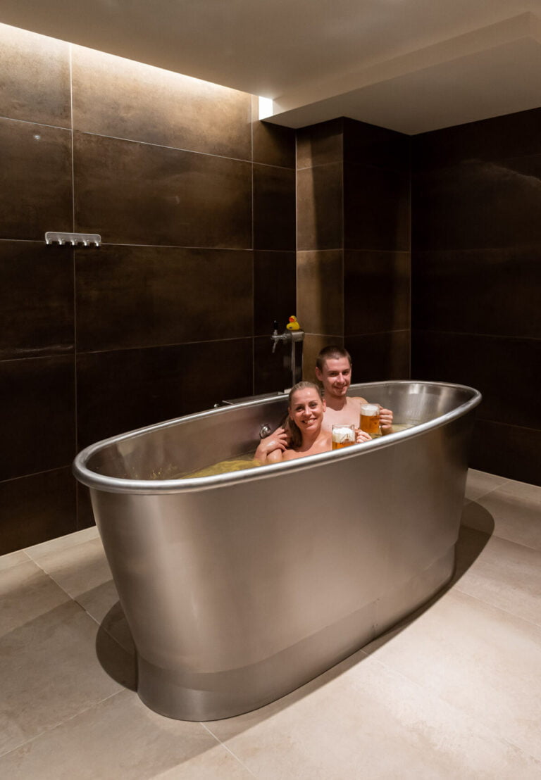 Beer spa - Wellness Hotel Pivovar Monopol